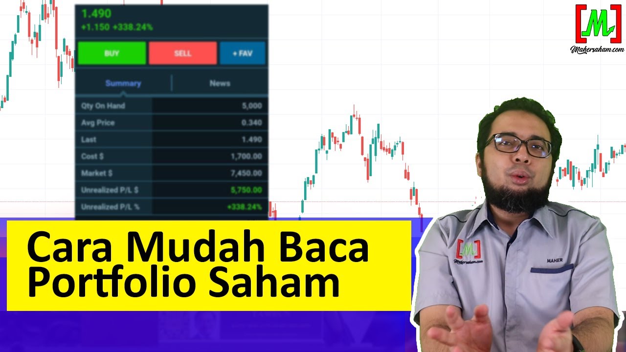 Cara Mudah Baca Portfolio Saham Anda #saham #bursamalaysia #stockmarket ...