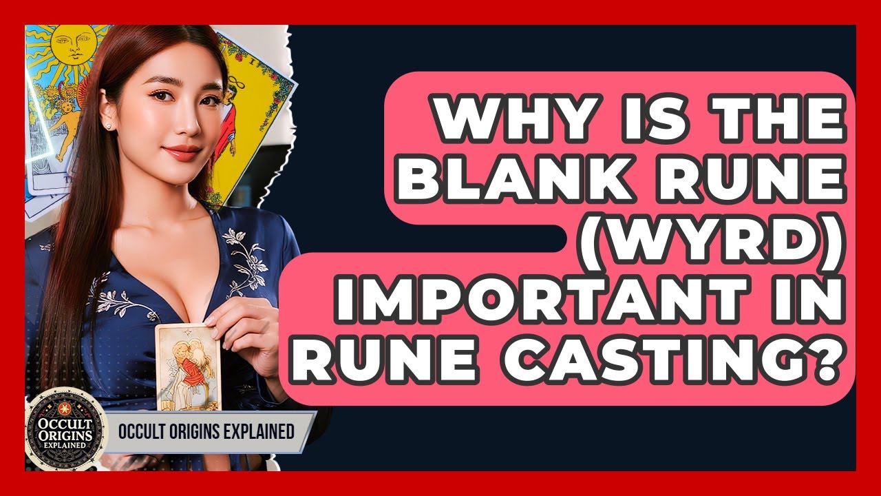 Why Is The Blank Rune (Wyrd) Important In Rune Casting? - Occult ...
