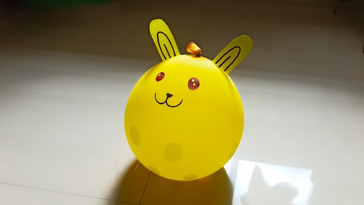 Dancing Balloon Doll Toy For Kids | DIY Balloon Crafts | Balloon ideas ...