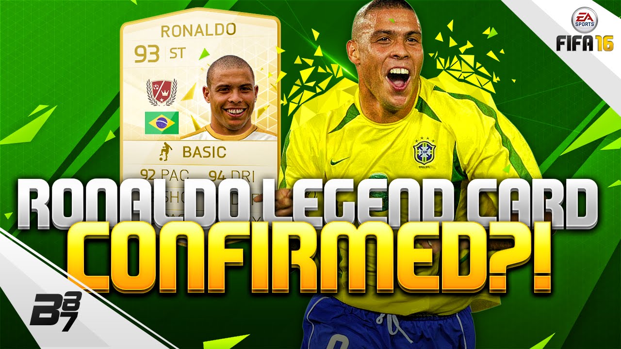 LEGEND RONALDO (R9) CARD CONFIRMED?! | FIFA 16 - YouTube