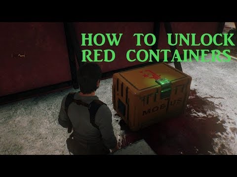 The Evil Within 2 - How To Unlock I Open Red Containers - YouTube