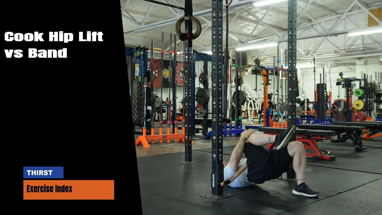 Cook Hip Lift vs Band - THIRSTgym.com - YouTube
