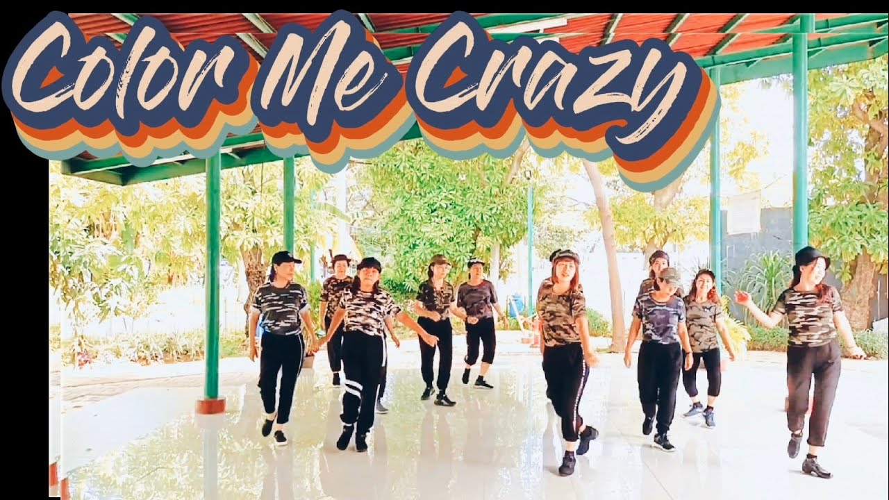COLOR ME CRAZY - LINEDANCE - YouTube
