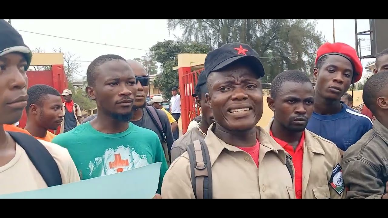 Breaking News: Liberia National Police Arrived at Protest Scene ...