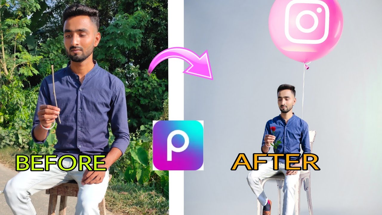 #mehtaphotography How to PicsArt Rose Neon Editing Tutorial 🌹🌹 - YouTube