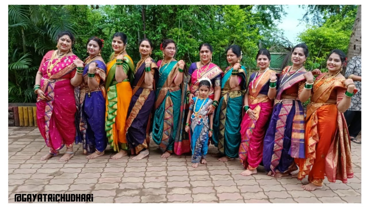 घागर घुमू दे...घुमू दे ..मंगळागौरी नृत्य, सखी ग ग्रुप गडचिरोली| Mangala ...