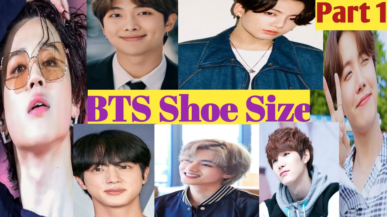 BTS Army Shoe Size || Part 1 || - YouTube