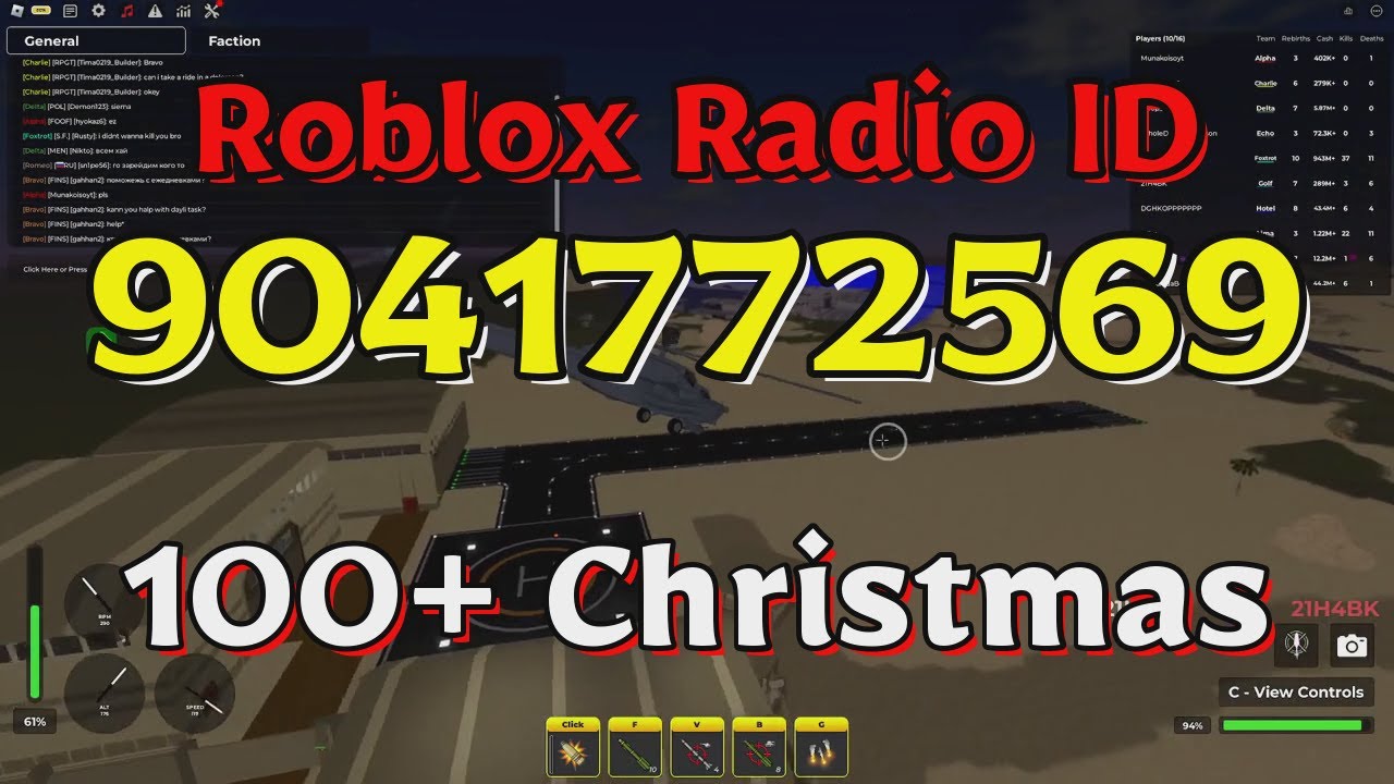 Christmas Roblox Radio Codes/IDs - YouTube
