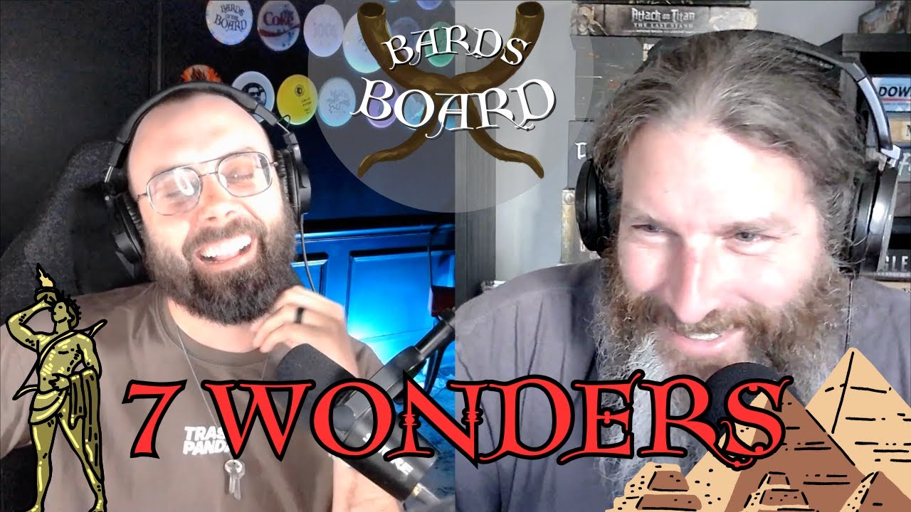 Take a Card, Pass It Down, 7 Wonders All Around!! 7 Wonders Board Game ...