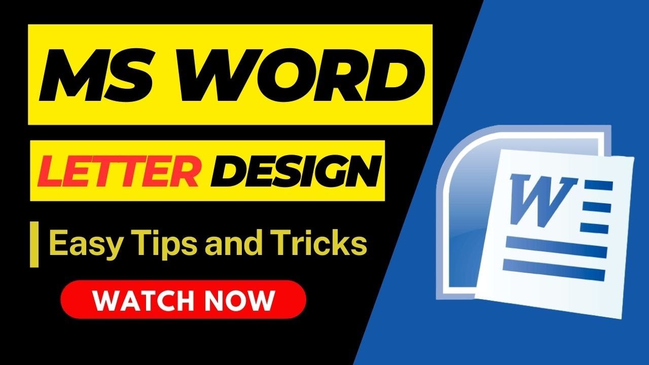 Ms Word Letter Design || Ms Word मा Letter Design कसरी गर्ने ? || Umesh ...