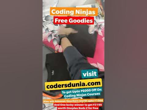 Coding Ninjas Free Goodies | Discount Coupons #shorts - YouTube