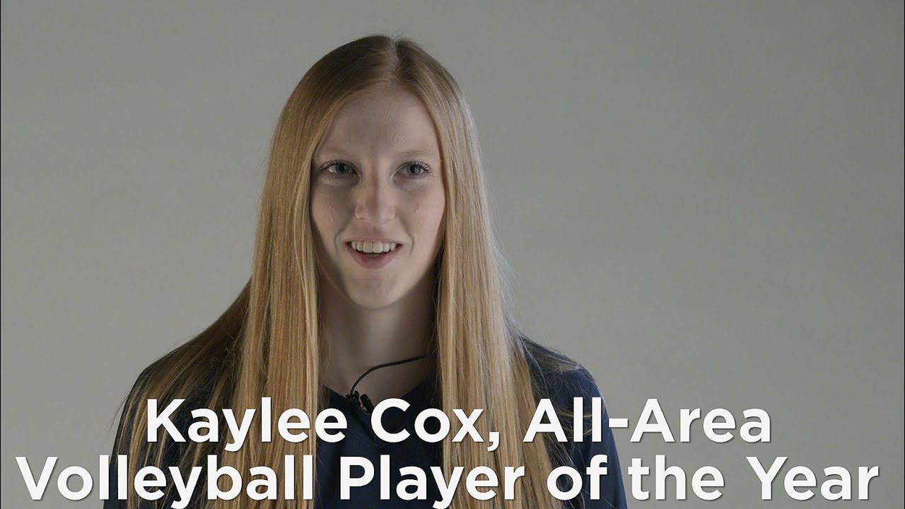 Kaylee Cox, All-Area Volleyball Player of the Year. - YouTube