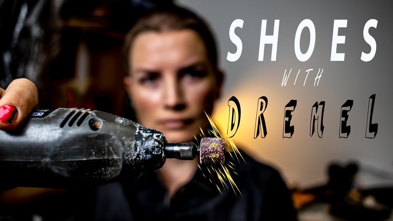 🔴 Shoes with Dremel [Smart shoemaking] - YouTube