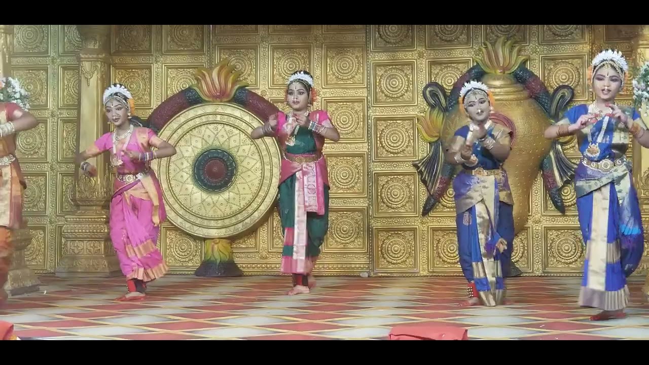 Muddugare yashoda song ||kuchipudi dance ||classical dance performance in mini thirupathi ...