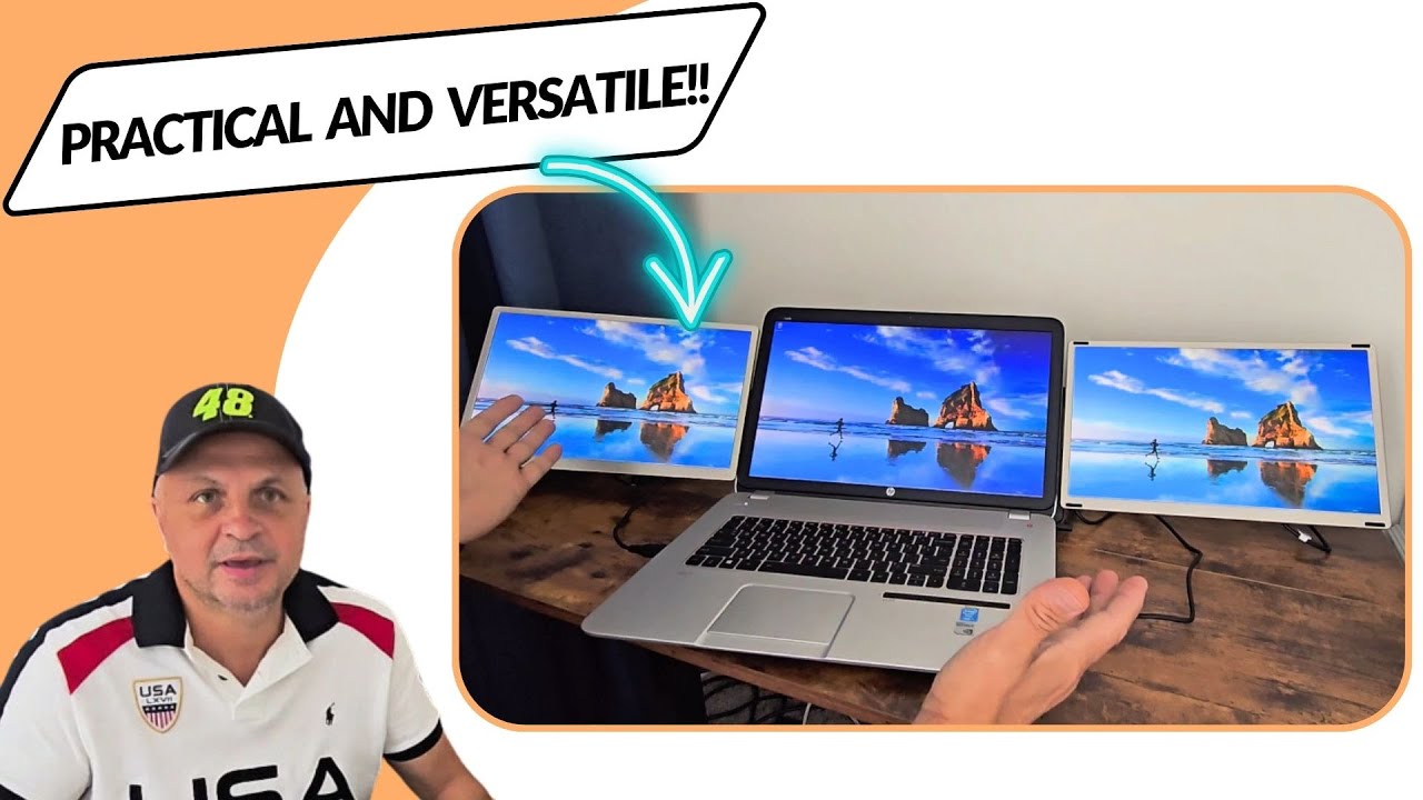 Complete installation and Demo of Zumwalt Portable Laptop Screen ...