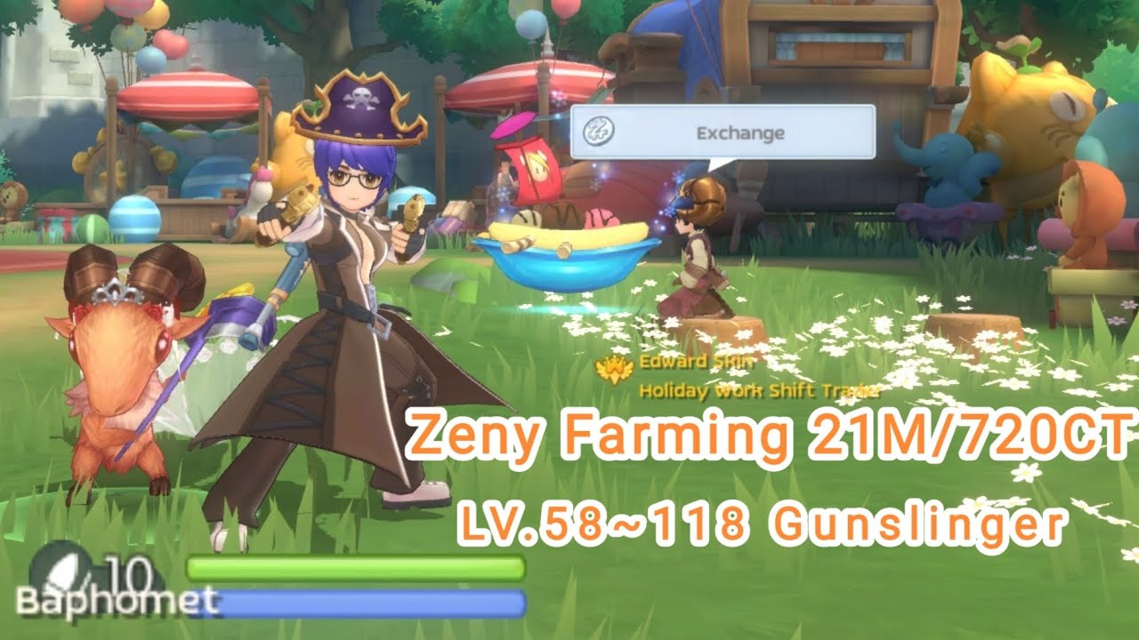 Gunslinger Farming Low level 58~118 | Ragnarok M Eternal love - YouTube