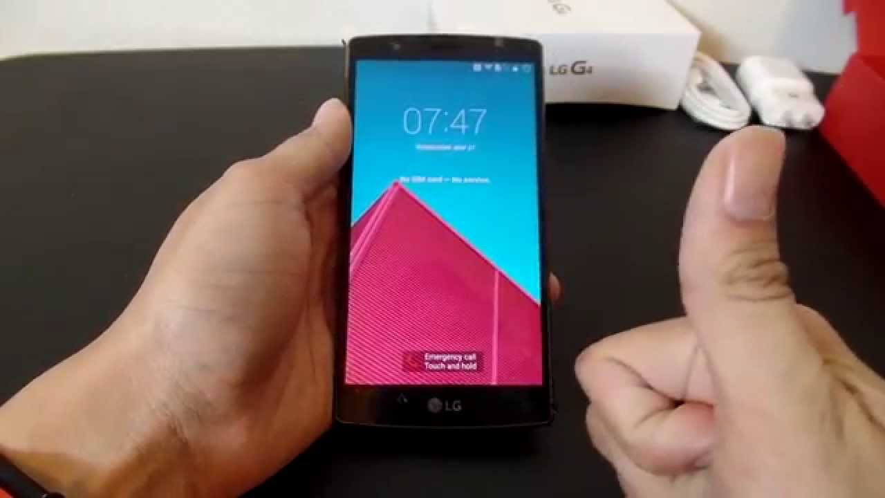 LG G4 (Unboxing) - YouTube