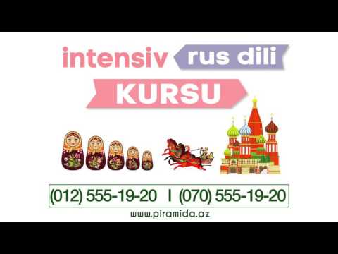 İntensiv Rus dili kursu. Minimum vaxtda maksimum nəticə! Yeni Qrupumuza qəbul başladı.