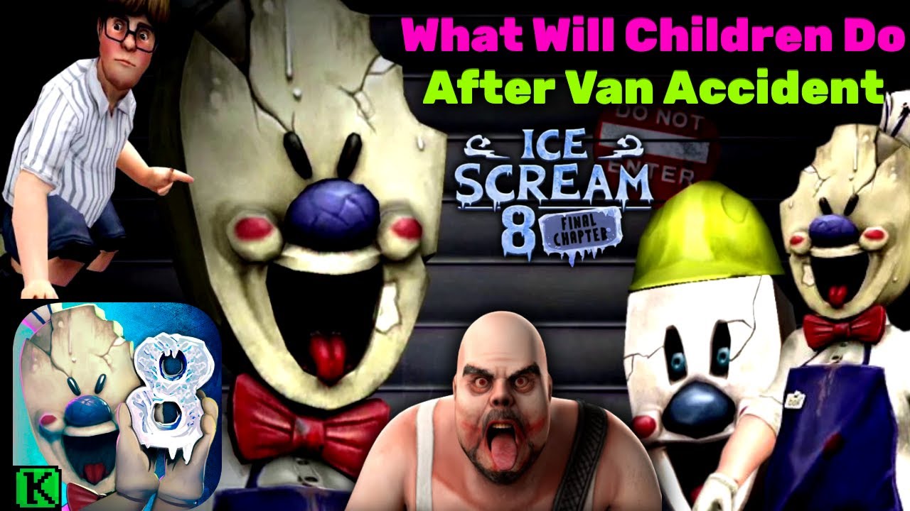 Ice Scream 8 J And Mike Go Back To Factory | Ice Scream 8 New Update ...