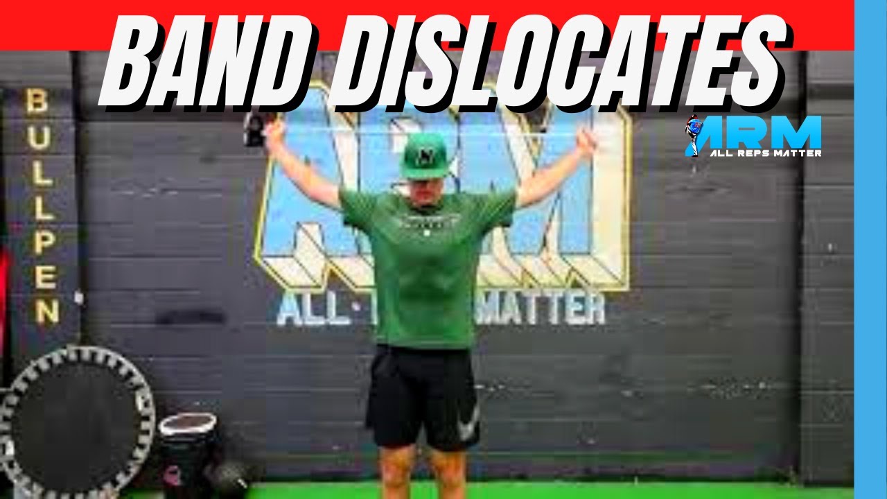Band Dislocates Exercise For Shoulder Mobility - YouTube