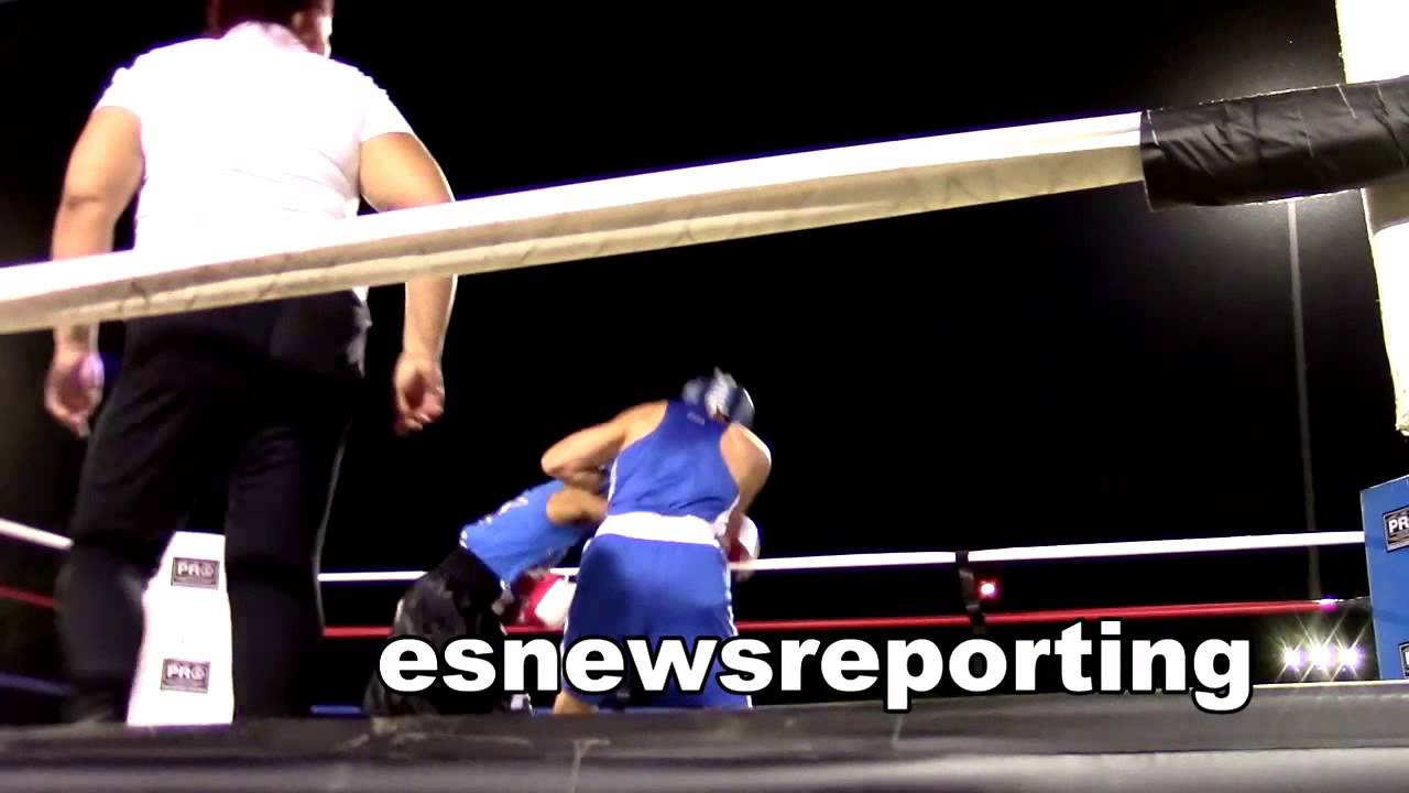 Lil Za (Justin Beiber Friend) 25 Second KO Win - 2015 highlight! - YouTube