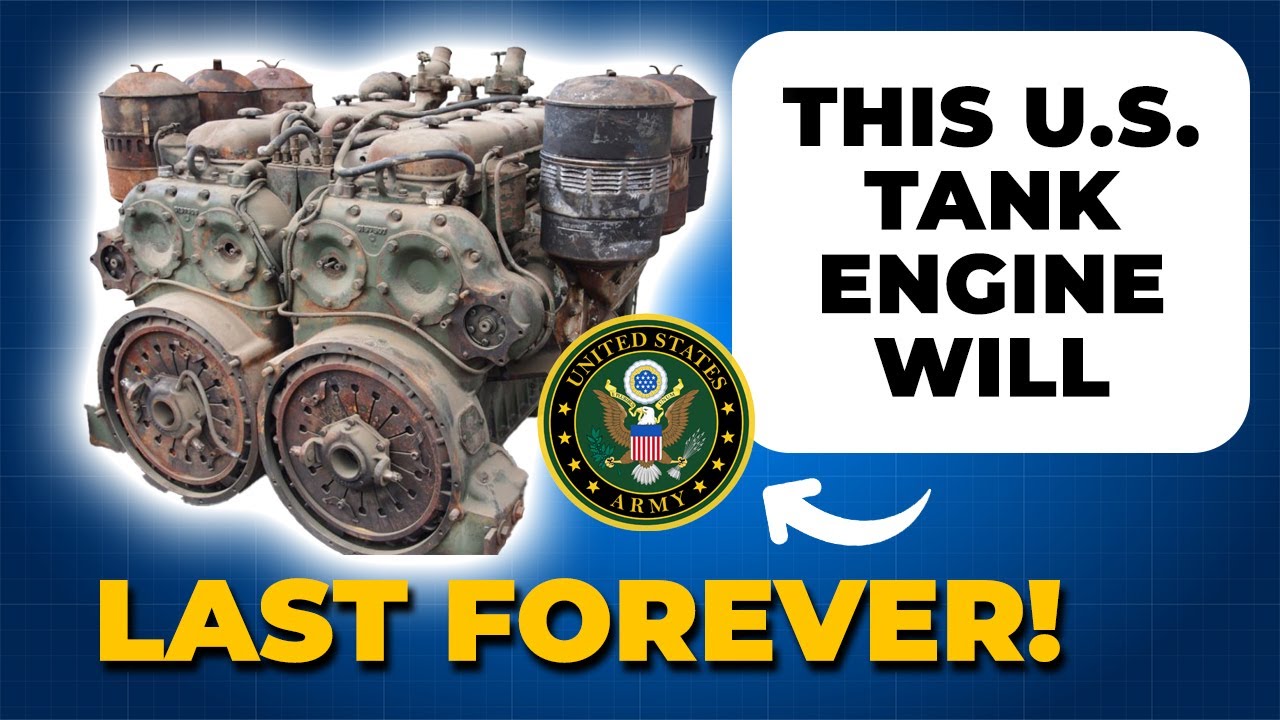 9 US Army Tank Engines That Last FOREVER - YouTube