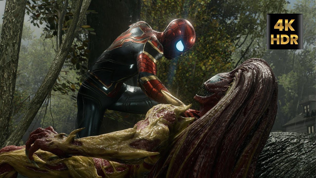 Spider-man vs Scream 4k HDR - Ultimate difficulty - Marvel's Spider-Man ...