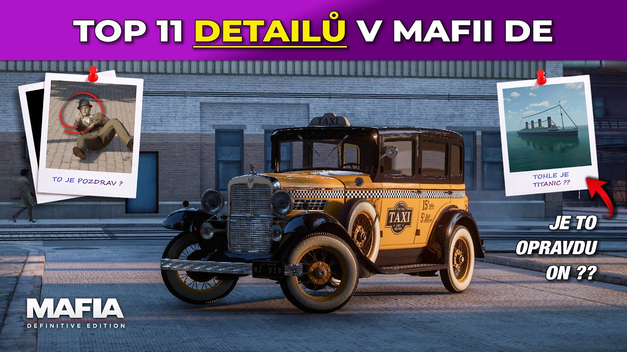TOP 11 Detailů v MAFII: Definitive Edition - Mike Handy | CZ - YouTube