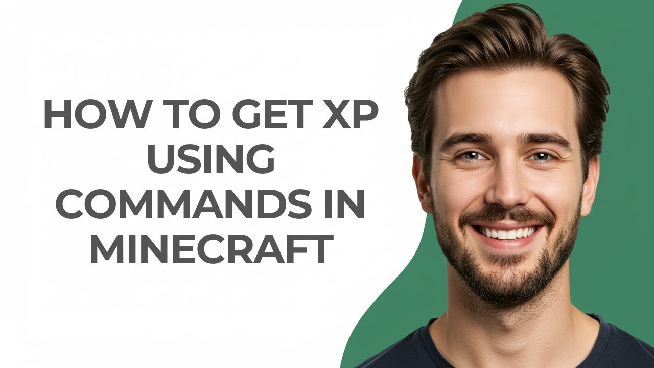 How To Get XP Using Commands In Minecraft - GUIDE! - YouTube