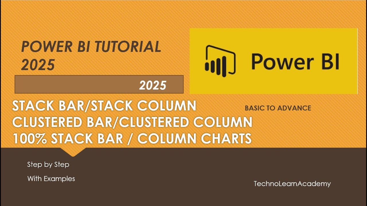 STACK BAR/STACK COLUMNCLUSTERED BAR/CLUSTERED COLUMN100% STACK BAR ...