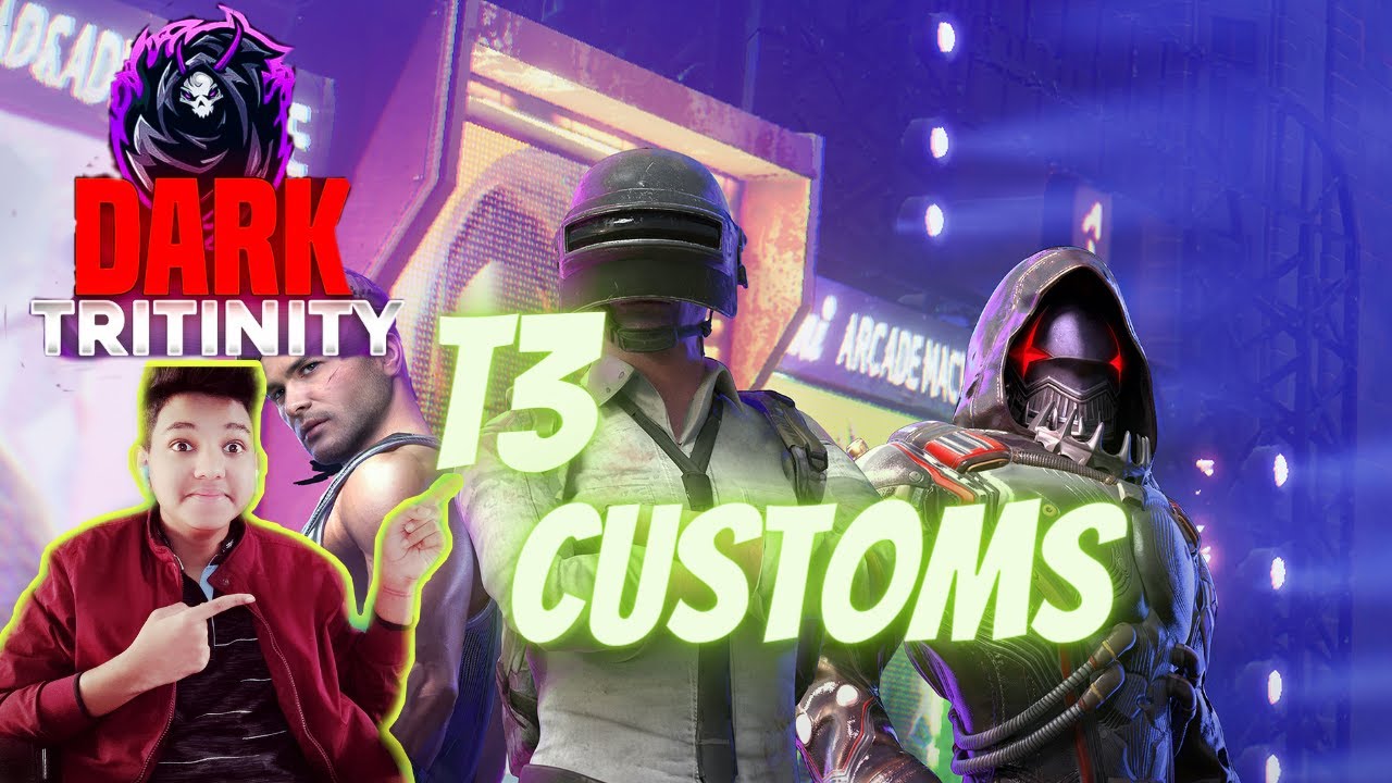 PUBG MOBILE T3 CUSTOMS | TRINITY ESPORTS | ROAD TO 1K - YouTube