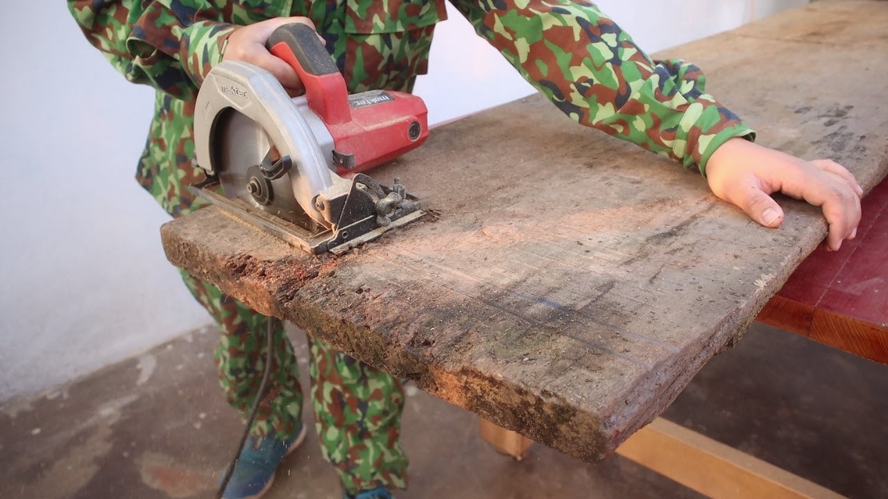 Top 1 Trending in Old RED Wood Restoration: Turning Badly Damaged Wood ...
