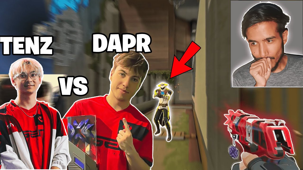 TENZ PLAYS VS EX SEN TEAMMATE DAPR IN RANKED !!! VALORANT - YouTube