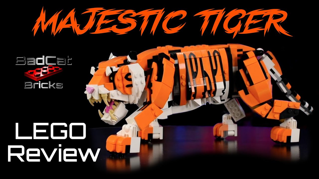 LEGO Majestic Tiger - LEGO Creator Set Review (with bonus stop motion ...