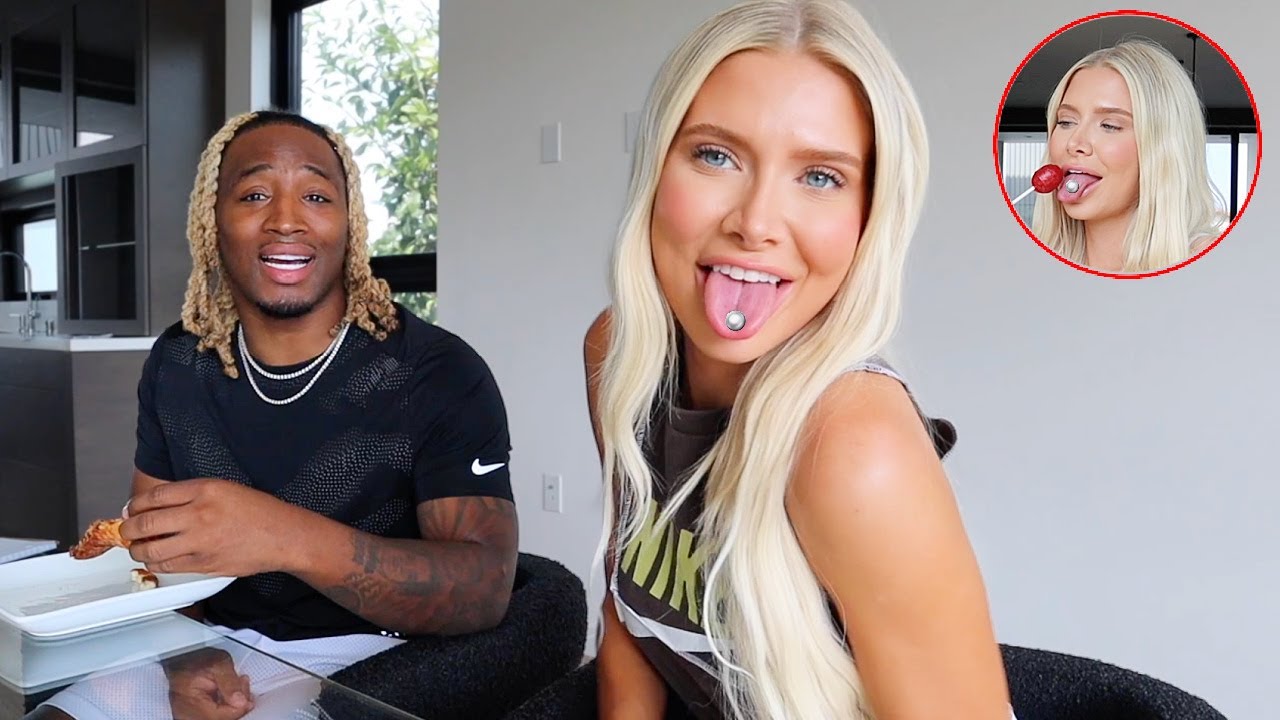 Boyfriend's Reaction To My New TONGUE PIERCING!! *SHOCKING* - YouTube