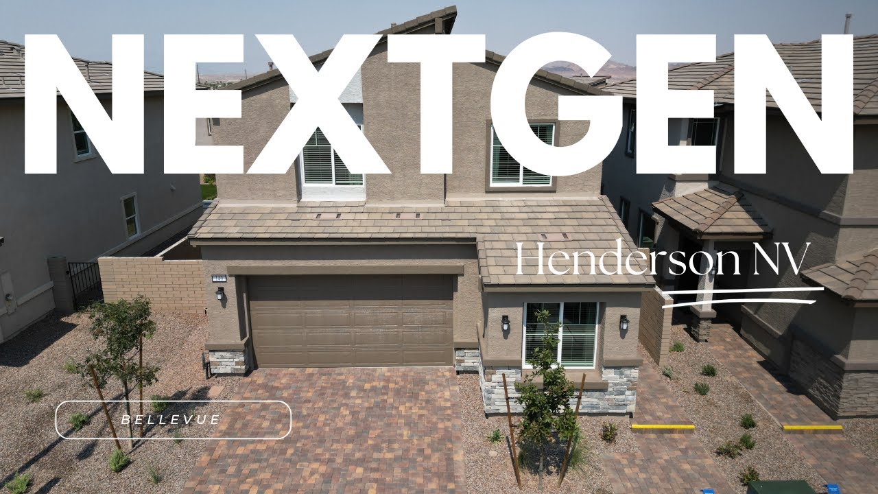Bellevue NextGen Home Tour | Preston Crest At Cadence, Henderson NV | Lennar Homes Henderson ...