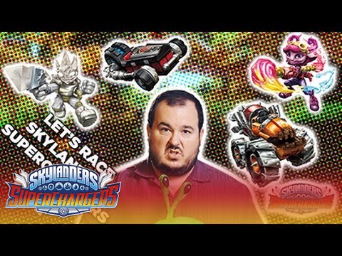 Let’s Race Skylanders SuperChargers: Chompy Garden, Thump Truck and ...