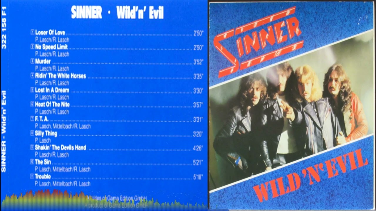 Sinner | Germany | 1982 | Wild 'n' Evil | Full Album | Heavy Metal ...