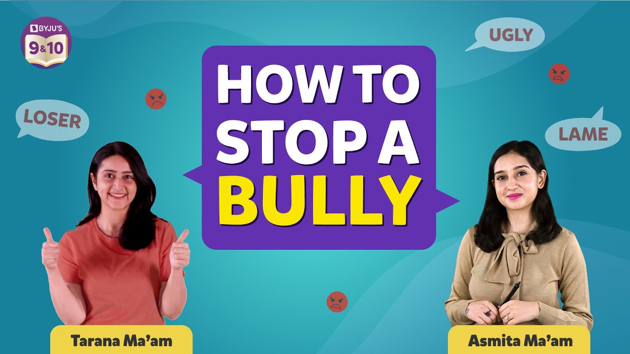 How To Stop A Bully | Most tips to avoid Bullying at School ...