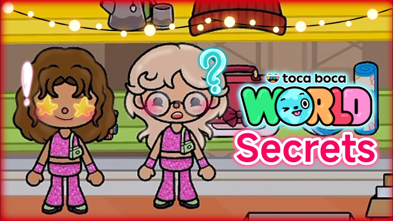 My Favorite Secrets in Toca Boca | Toca Life World! ☘👚 - YouTube