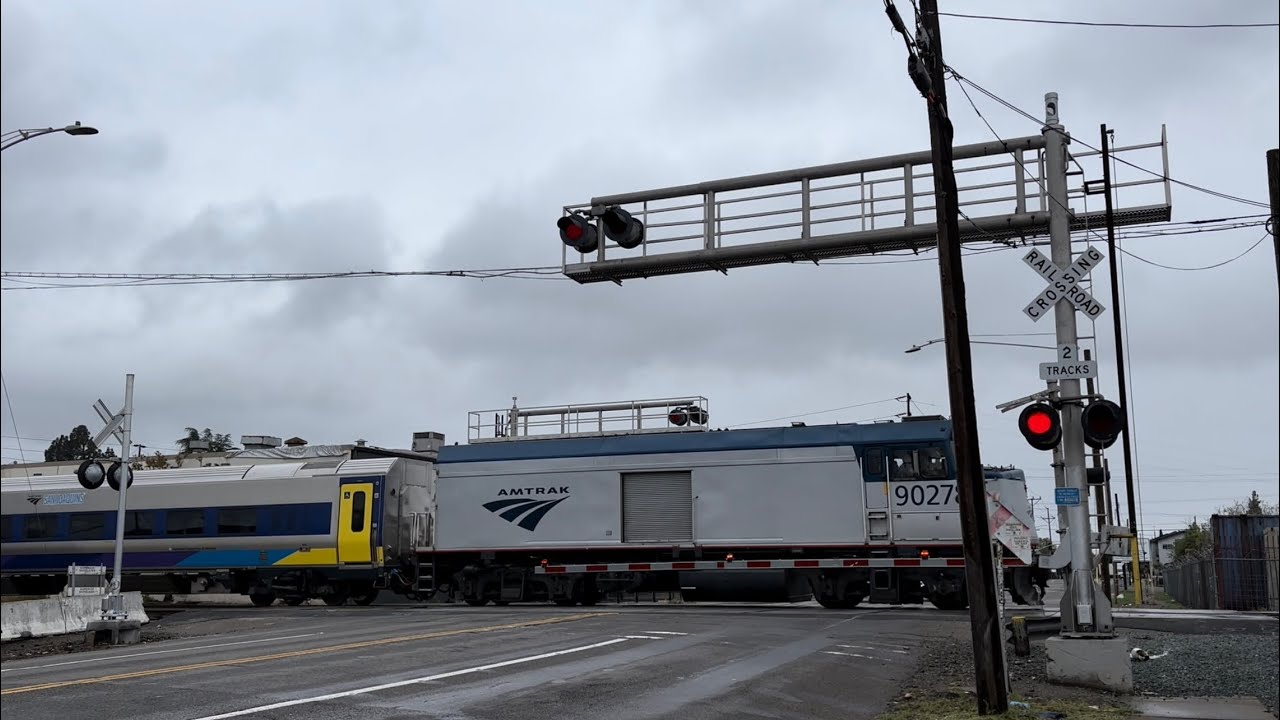 *New Signal* Amtrak CDTX 90278 San Joaquins 710 East - S. Airport Way ...