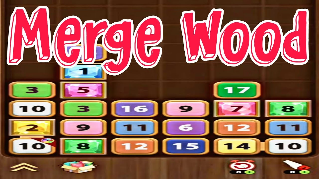 Merge Wood Gameplay Walkthrough - Beating my Previous Score Part 1 @AN ...
