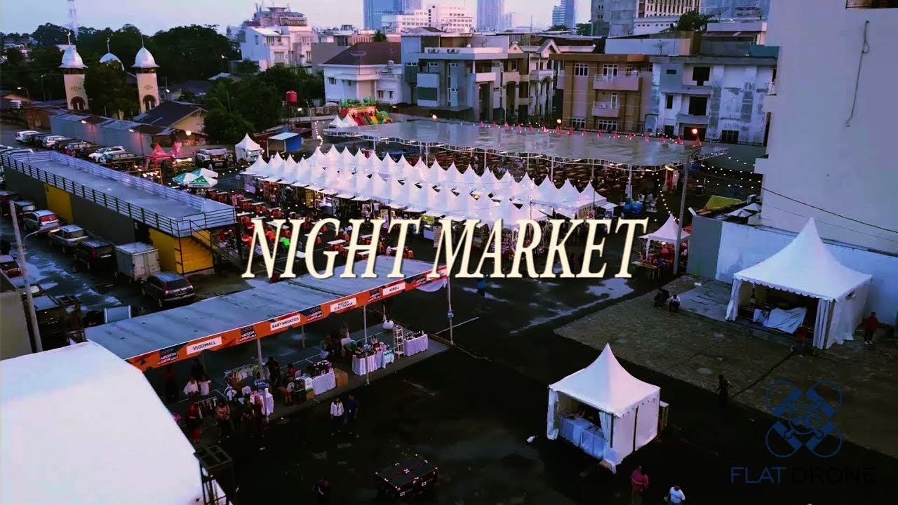 MEDAN NIGHT MARKET PERTAMA KALINYA DI KOTA MEDAN - YouTube