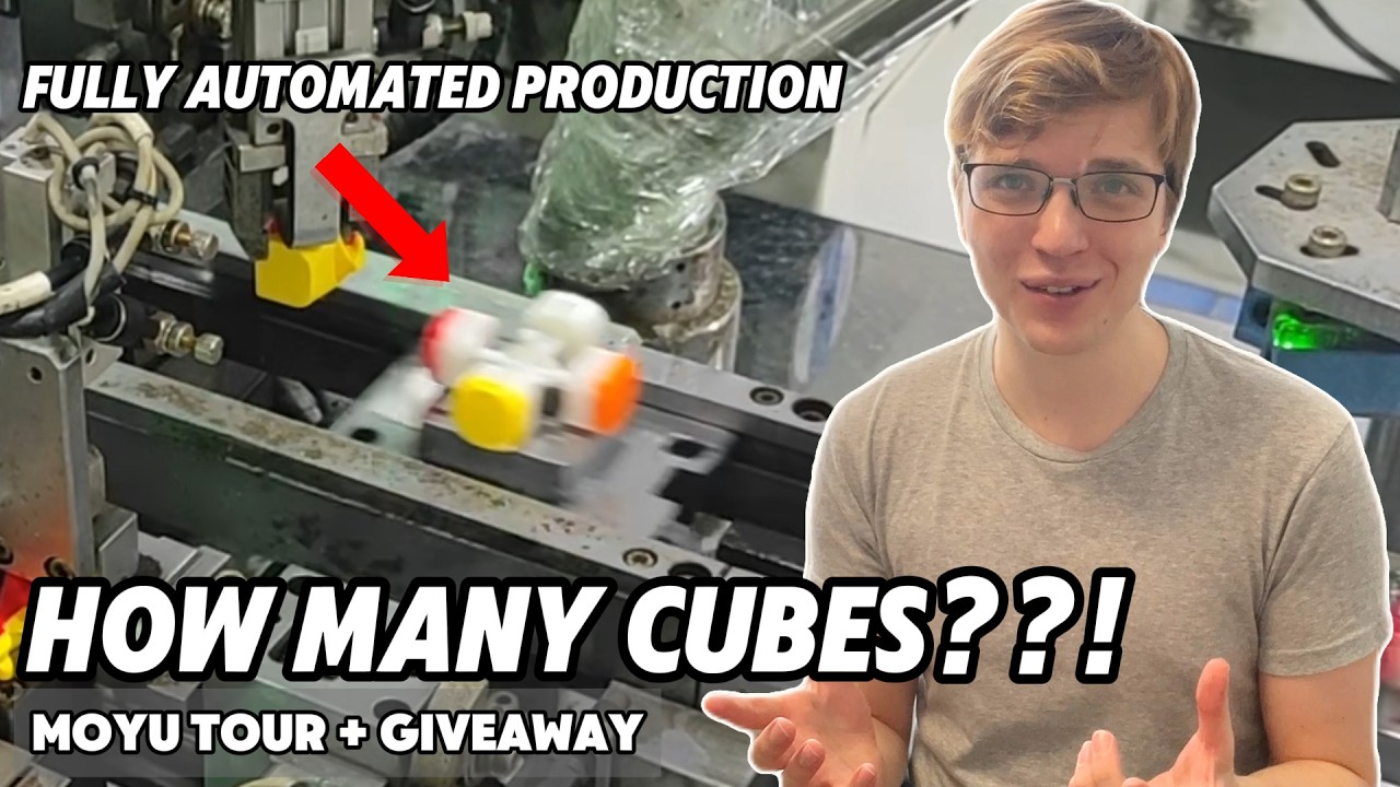 I visited the WORLD'S BIGGEST Rubik's Cube Factory #giveaway # ...