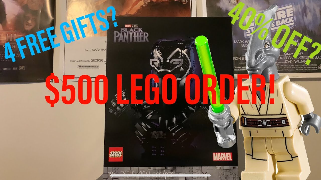 $270 LEGO Order for $500 of LEGO! - YouTube