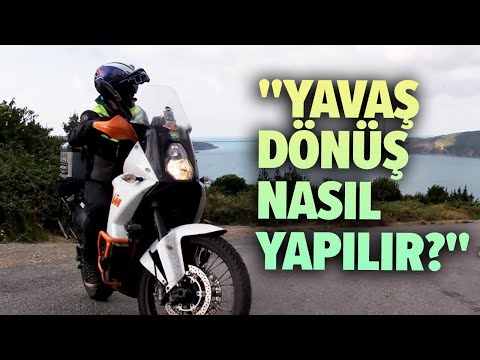 Motosikletle Yavaş Dönüş Nasıl Yapılır?