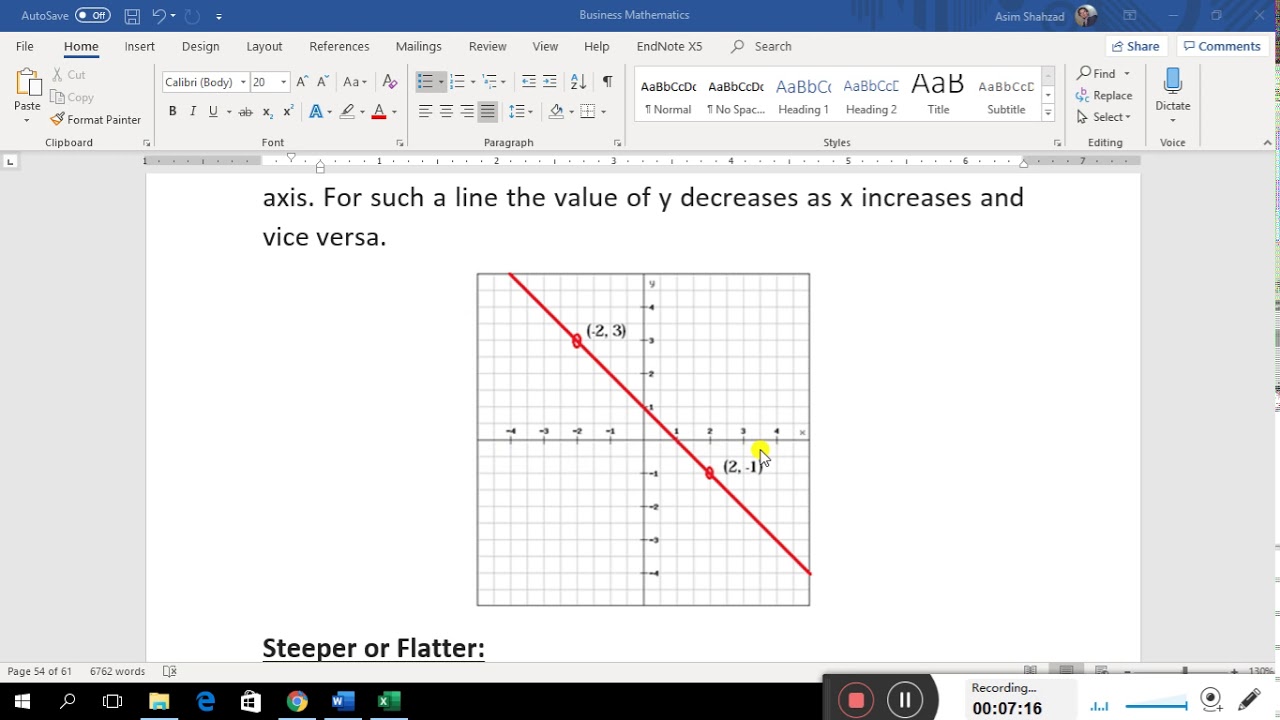 Lecture 18 | Business Mathematics | Linear Equation 10 - YouTube