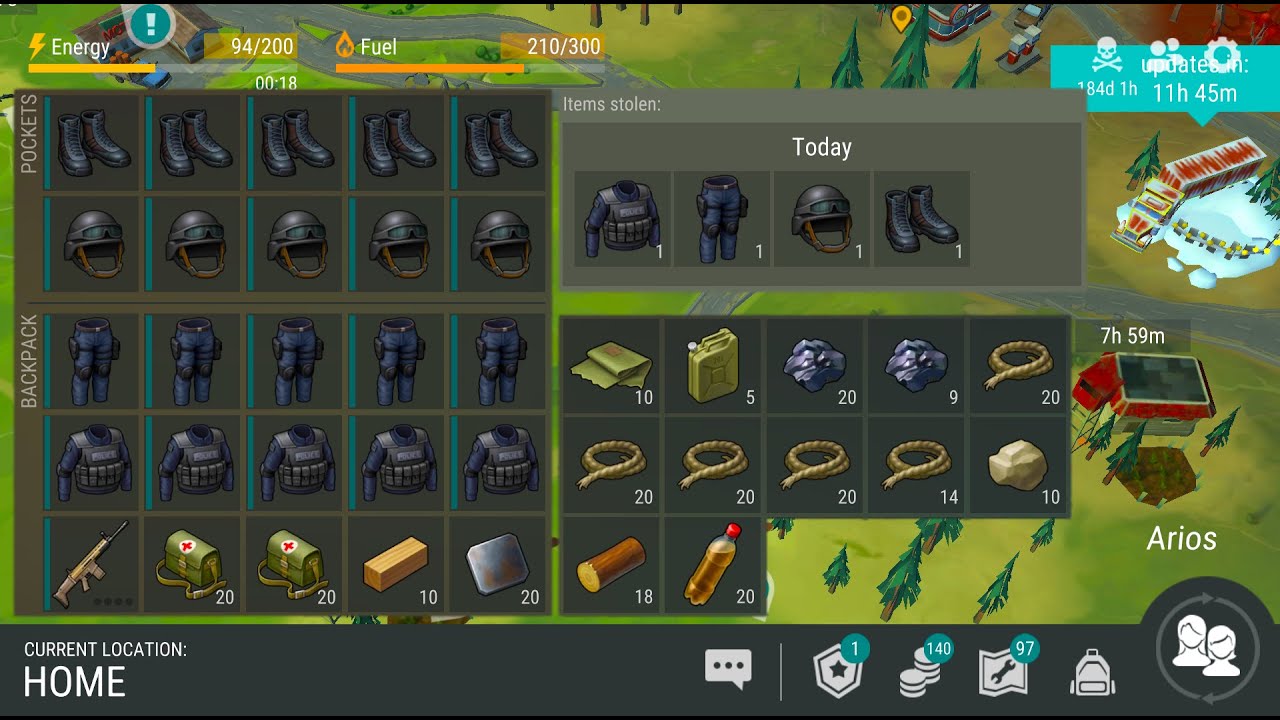 LDOE revenge Arios | Reloaded 2x | 5 SWAT Armor set - YouTube