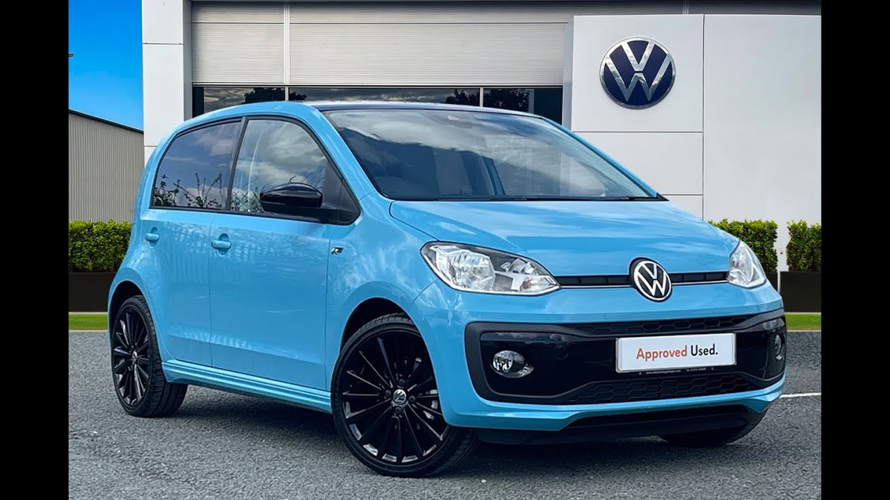 Approved Used Volkswagen Up R-Line 1.0 Petrol Manual Teal Blue ...