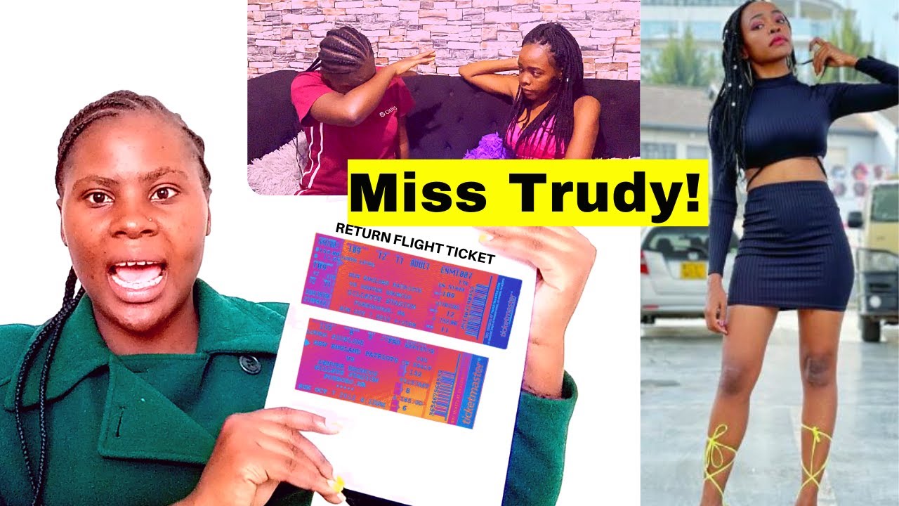 Miss Trudy SURPRISED Me with a Flight Ticket. Flying For the First Time ...